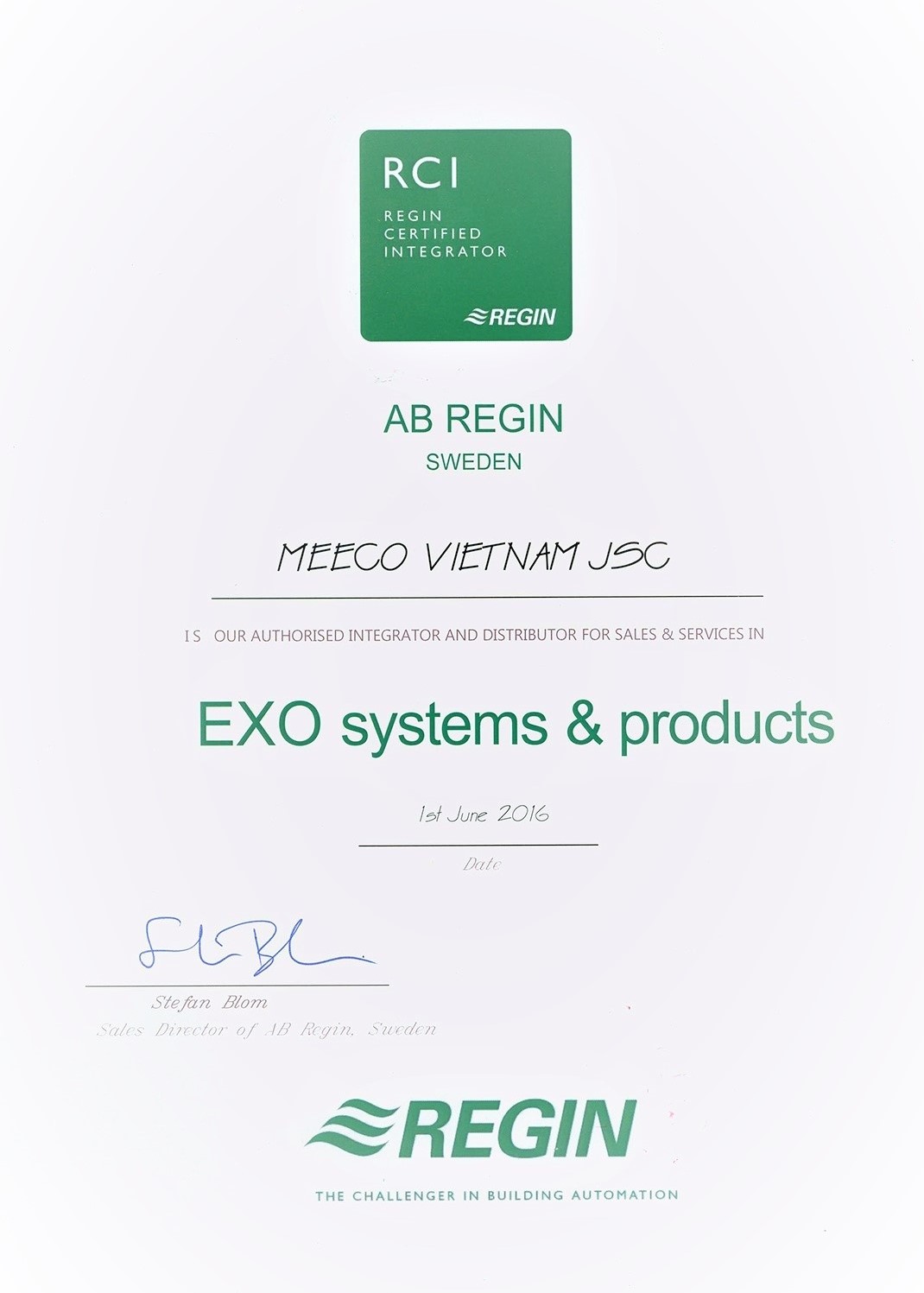 Thiết bị HVAC & BMS của REGIN